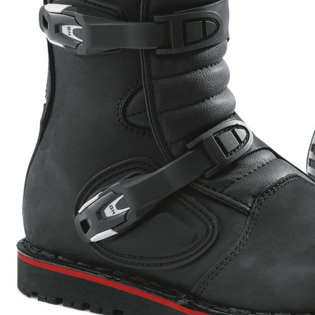 Forma Boulder motorcycle boots, black, trials, trial, adventure dual ...